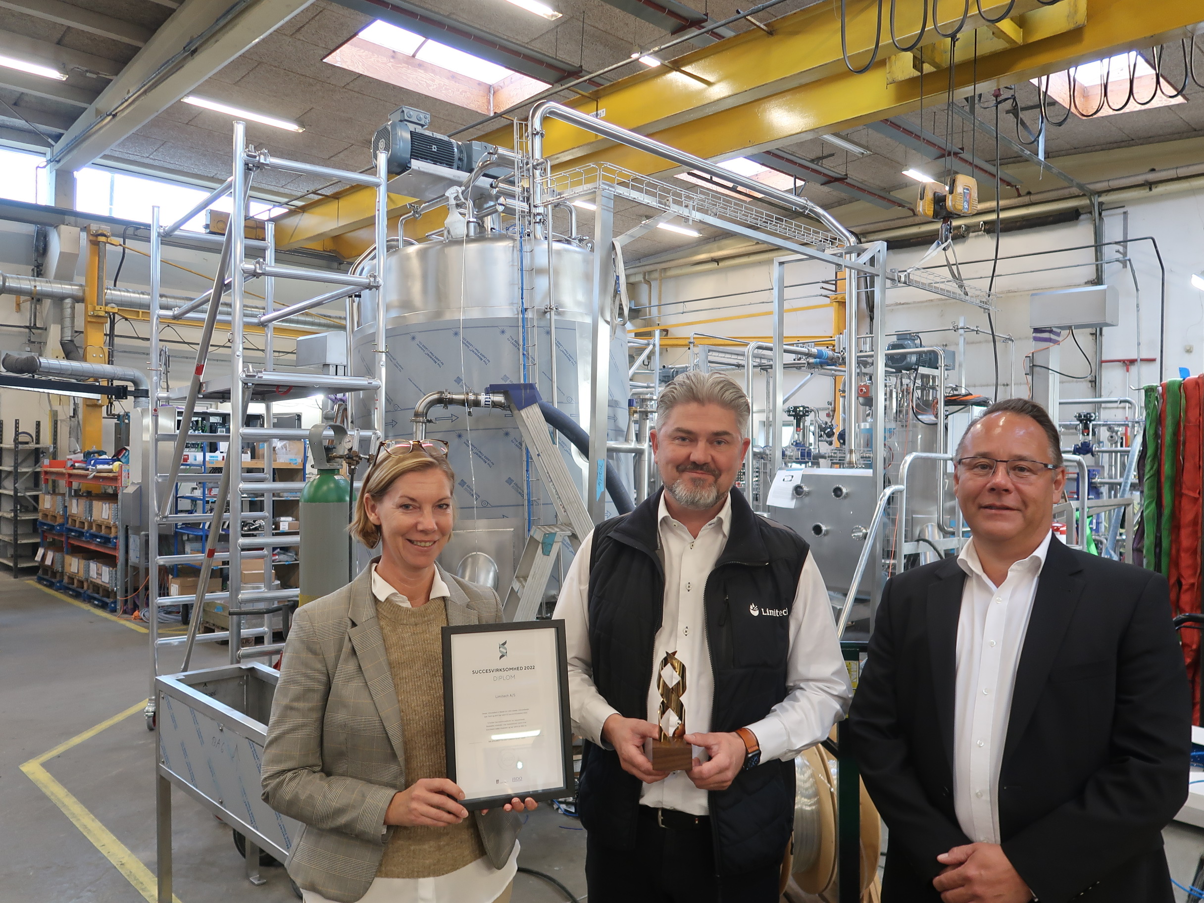 LIMITECH GRANTED THE BUSINESS AWARD 2022! - Limitech A/S